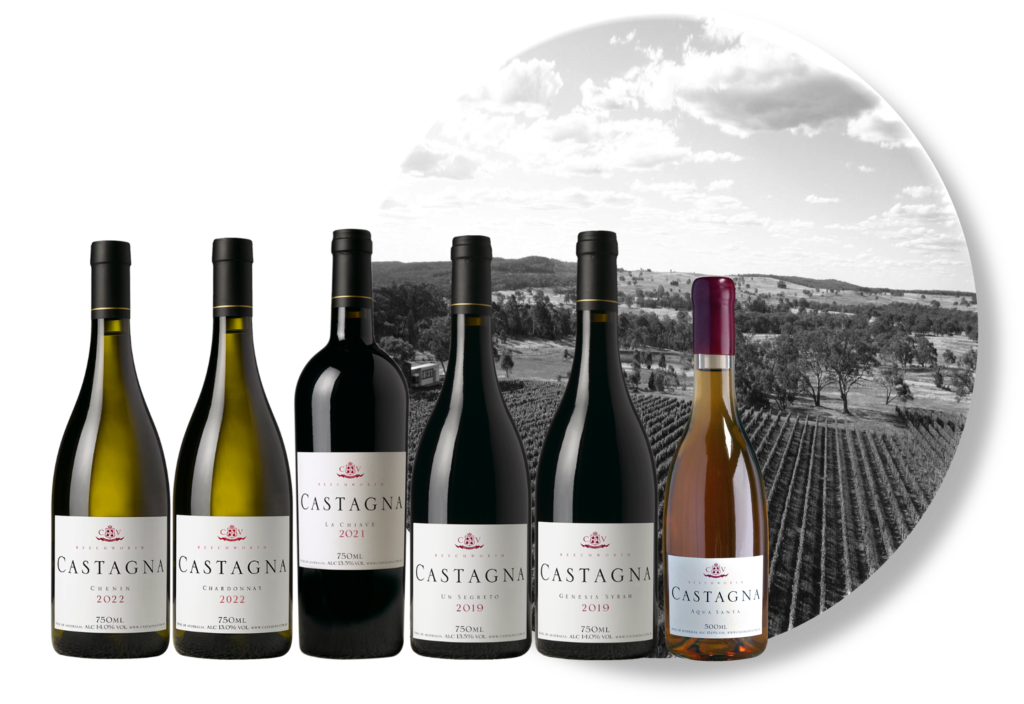 Three-Hatted Six-pack - Castagna Vineyard Beechworth